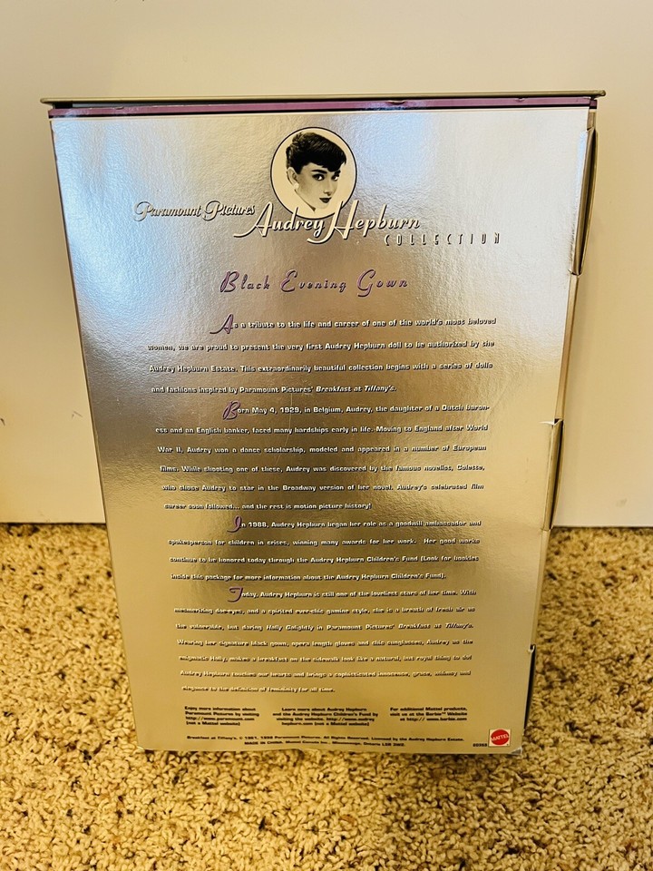 Audrey Hepburn as Holly Golightly Breakfast At Tiffany's Doll 1998 ...