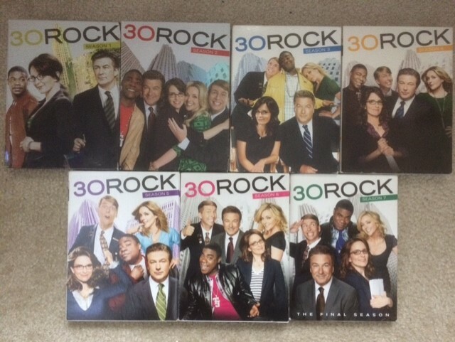 30 Rock Complete TV Series 1-7 Set Seasons 1 2 3 4 5 6 7 DVD Lot ...