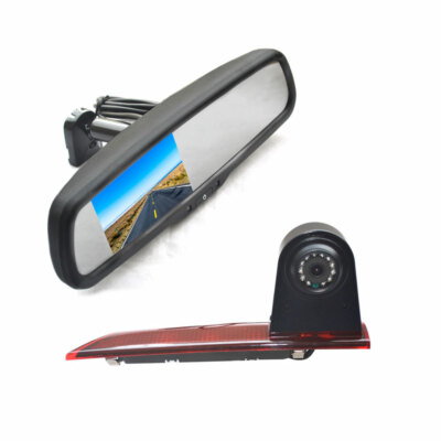 Reverse Camera & Replacement Rear View Mirror Monitor for Ford Transit ...