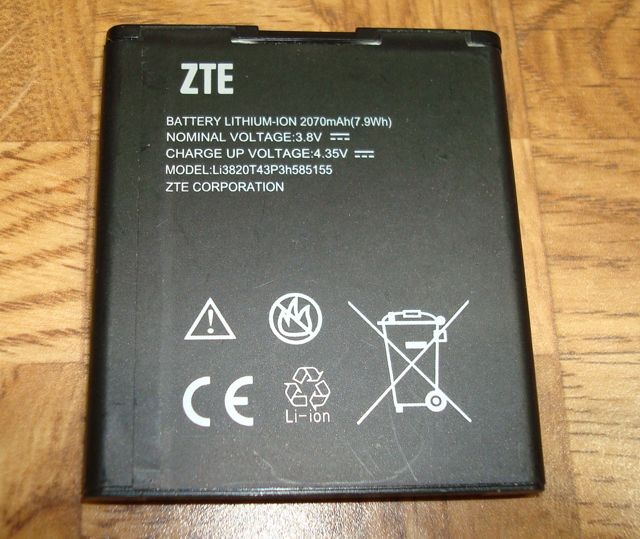 OEM Original Part - AT&T ZTE Z998 Lithium-Ion Battery ZTE ...