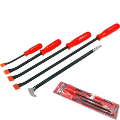 Neilsen 5pc Pry Crow Lever Bar Set Wrecking Roll Head Heel Puller Extra ...
