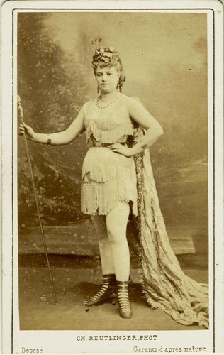 PHOTO CDV REUTLINGER Circa 1880 actrice nommée DACHEL en légende | eBay
