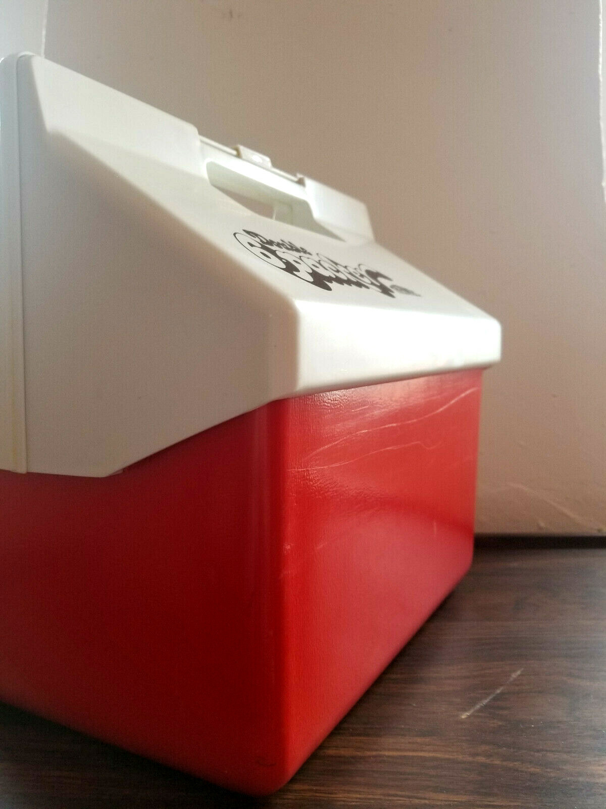 VTG 1970's Thermos Double 6 Packer Cooler 12 QT Model Number 7714 Red & White | eBay