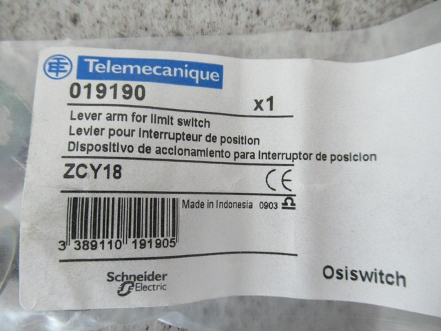5x Telemecanique 019190 ZCY18 Rollenhebel für Positionsschalter ...