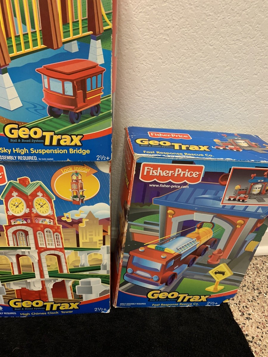 Geotrax Clock Tower Layout Clock Tower Square Jiestar 89103 City