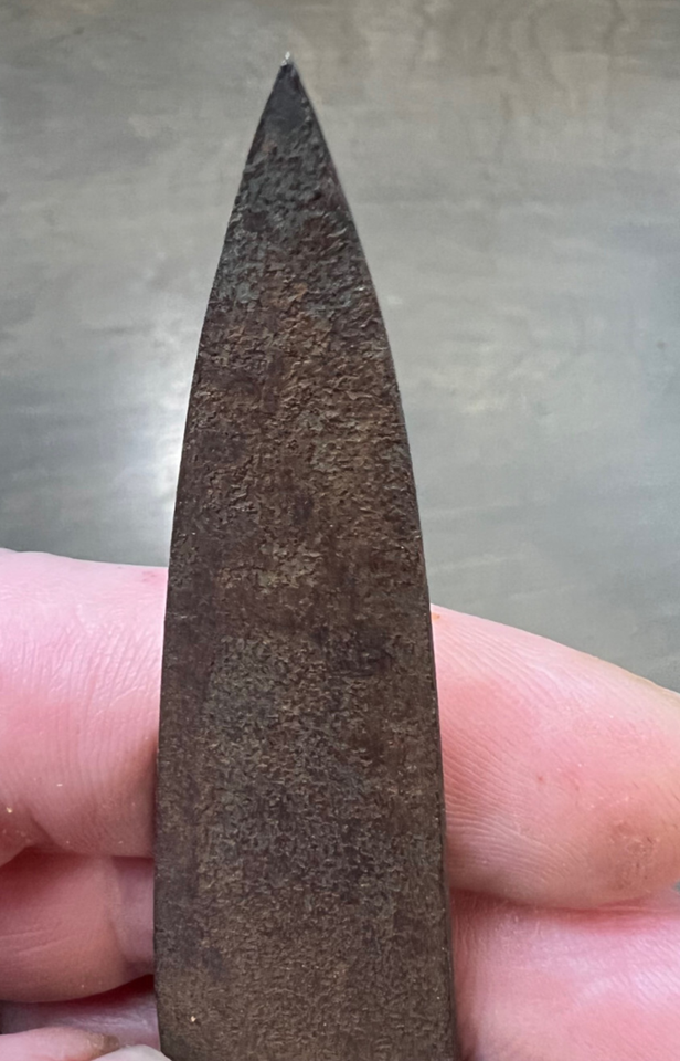 Nice Plains Indian Iron Trade Point 3 3/4" Authentic Arrowhead Native ...