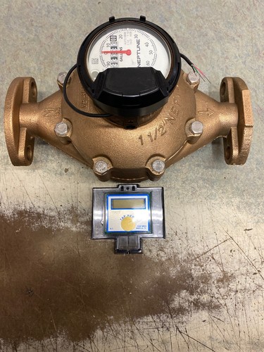 Neptune 11/2 T-10 Water Meter With Auto Detect Register And Digital ...