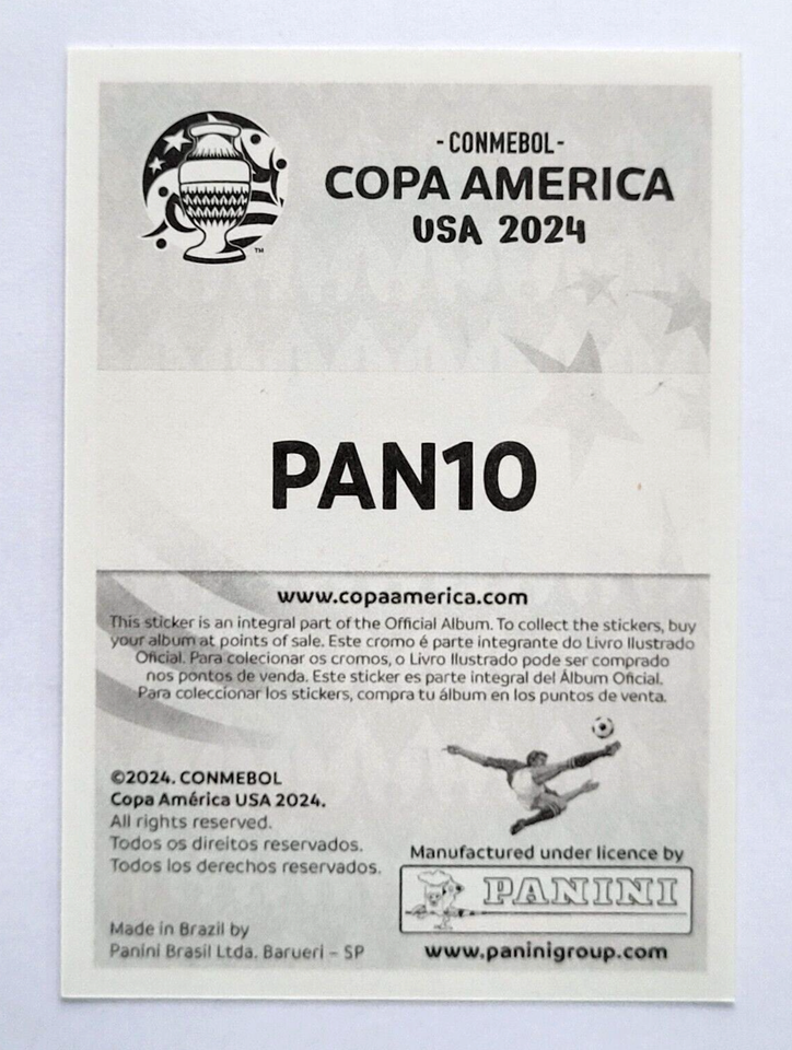 2024 COPA AMERICA USA Panini Sticker #222 PAN10 CESAR BLACKMAN Panama ...