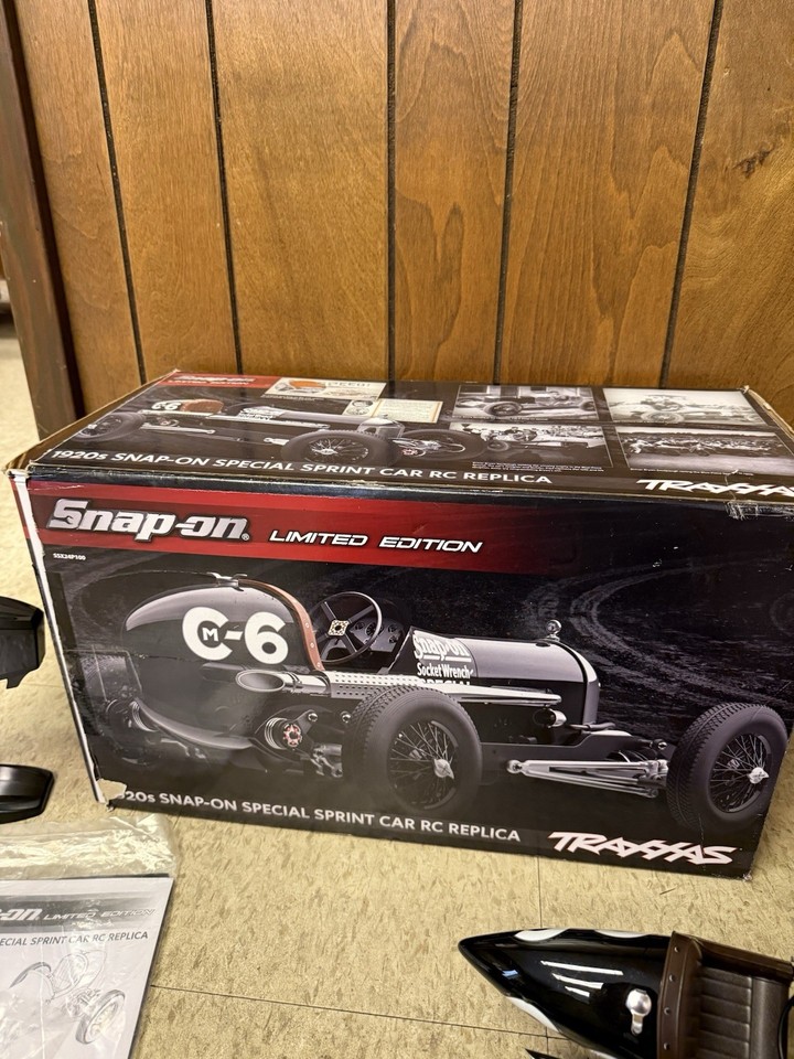 *RARE* Traxxas Snap-On Limited Edition Sprint Car Replica w/ Box: | eBay