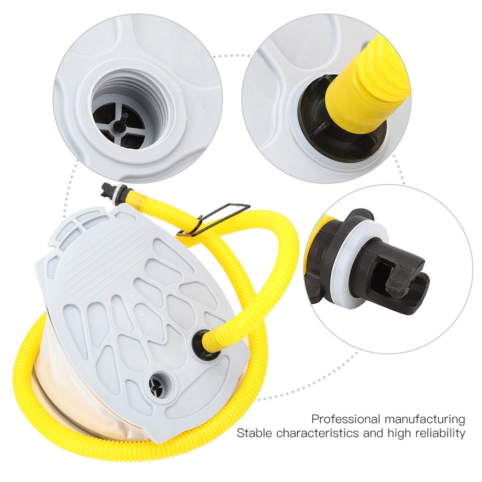 Dinghy Pump Manual Pump Foot Pump For Fishing Inflatable Boat Rubber ...