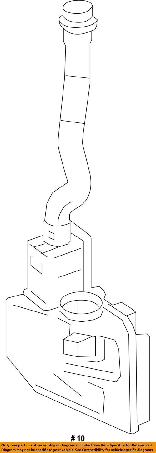 MERCEDES OEM 12-15 ML350 Wiper Washer-Windshield-Reservoir Assembly ...