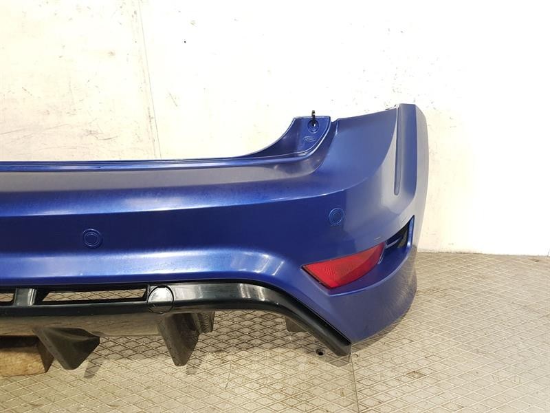 2009-2011 MK2 FL FORD FOCUS RS REAR BUMPER WITH DIFFUSER BLUE 3 DOOR ...