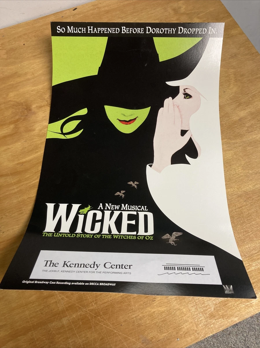 Wicked Broadway Poster