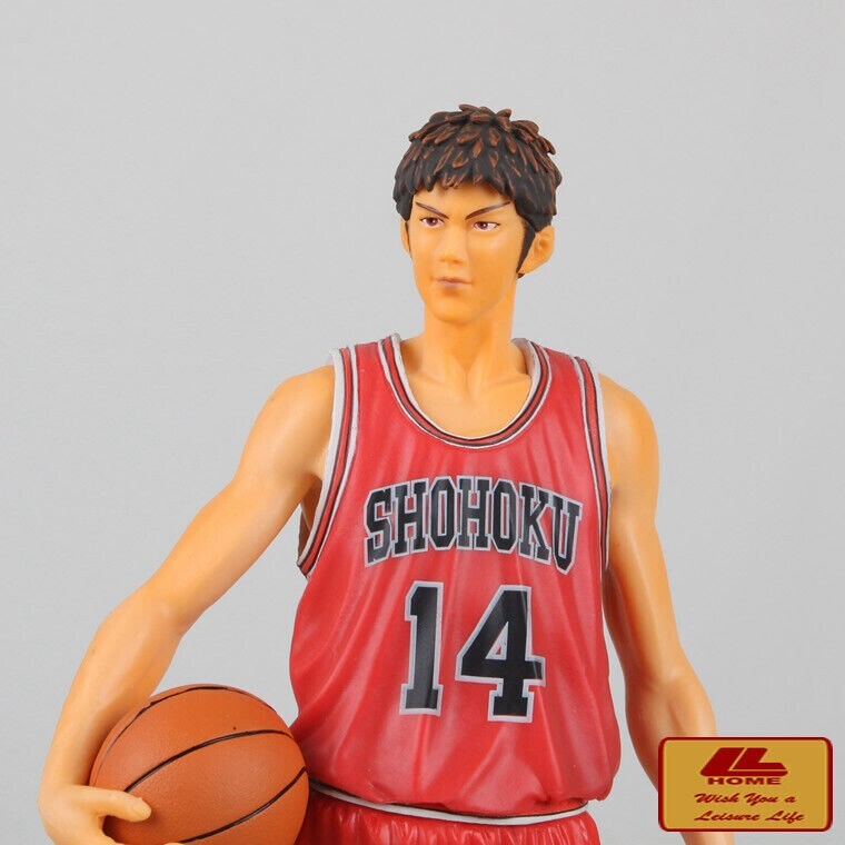 Anime SD Shohoku 14# Mitsui Hisashi 24cm PVC Statue Figure Toy Gift NIB ...