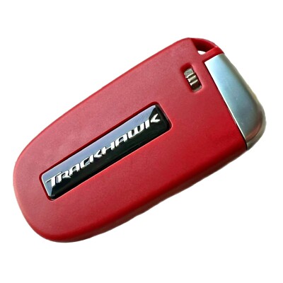 Jeep Trackhawk Red Key Fob 5 Button With Logo | 68394203AA | SRT ...