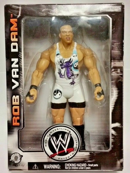 WWE Action Figure Rob Van Dam Wrestling Toys Jakks Pacific RVD Doll ...