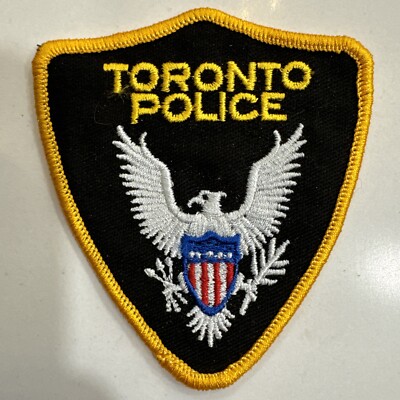 Vintage Toronto Canada Police Patch Badge 3.5” | eBay