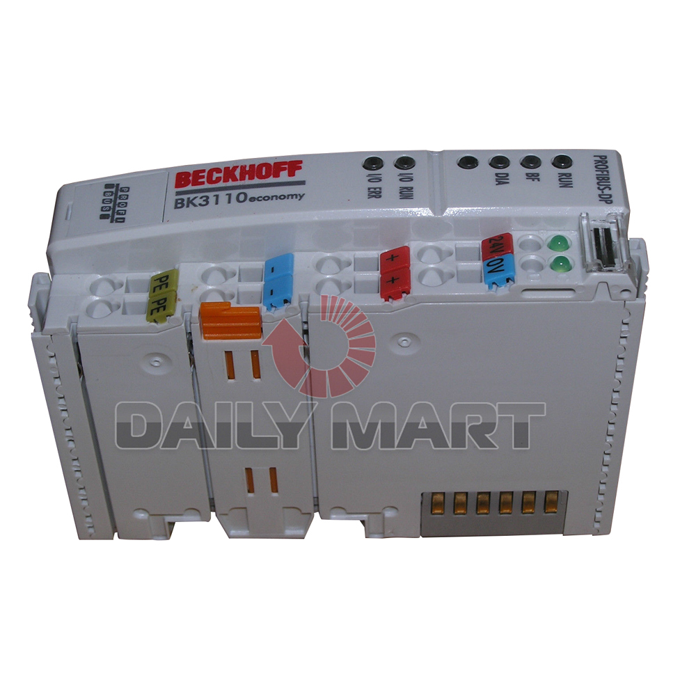 BECKHOFF BK3110 PROFIBUS Bus Coupler for up to 64 Digital Bus Terminals ...