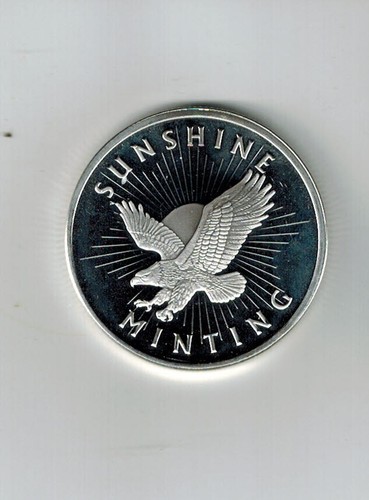 One---1 ounce .999 Fine Silver Round--Sunshine Minting | eBay