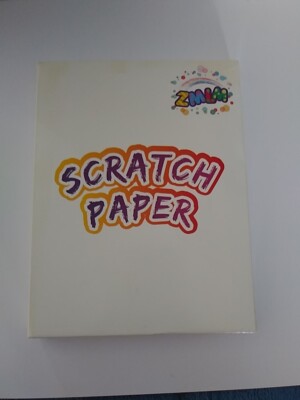 Zoom Scratch Paper | eBay