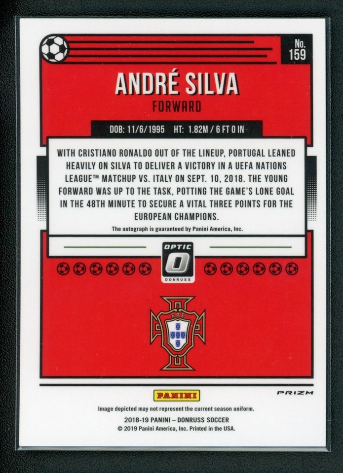 2018-19 ANDRE SILVA AUTO PANINI DONRUSS OPTIC HOLO AUTOGRAPHS | eBay