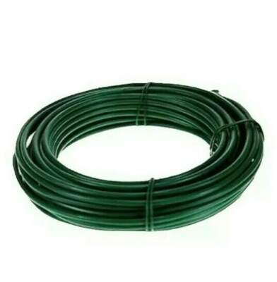 MULTIPURPOSE GREEN GARDEN WIRE THICK HEAVY DUTY PLANT TRAINING FENCING ...