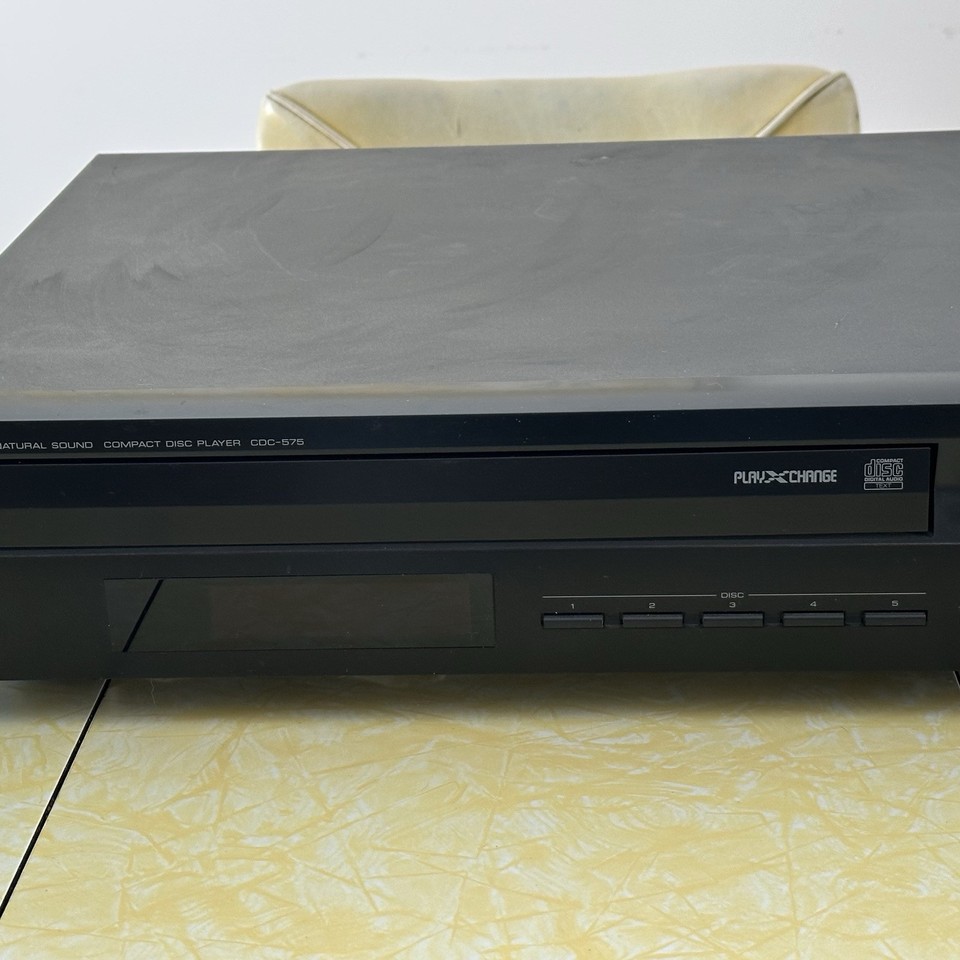 Yamaha CDC-575 5 Disc Carousel CD Player Changer Tested Works | NO ...