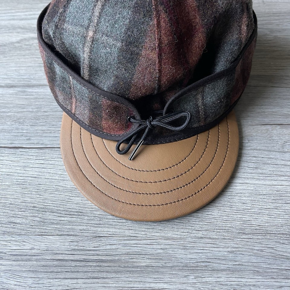 Stormy Kromer Hat Cap Mens 7 5/8 Plaid Wool Blend 1903 The Original ...
