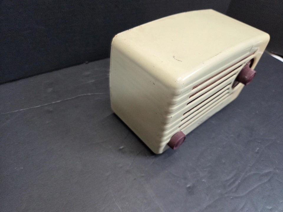 Antique rare Silvertone MIdget model NO.2 Metal case Tube radio | eBay