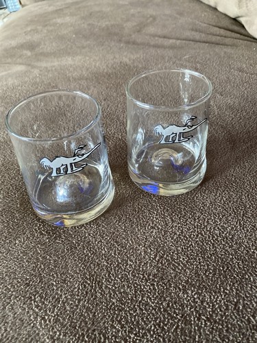 2 Vintage BC Comics Johnny Hart Anteater Ant Glass Cups Set Pinched ...