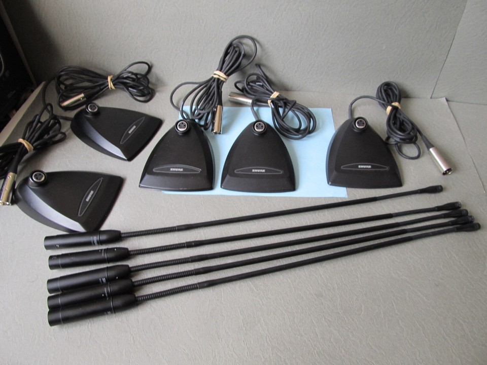 Shure MX418 Microflex Gooseneck Microphone/184 Capsule w/Preamp ...