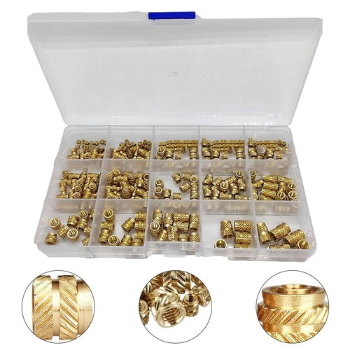 DIY Projects Brass Threaded Inserts Cylinder Inlay Nuts High Balance Of ...