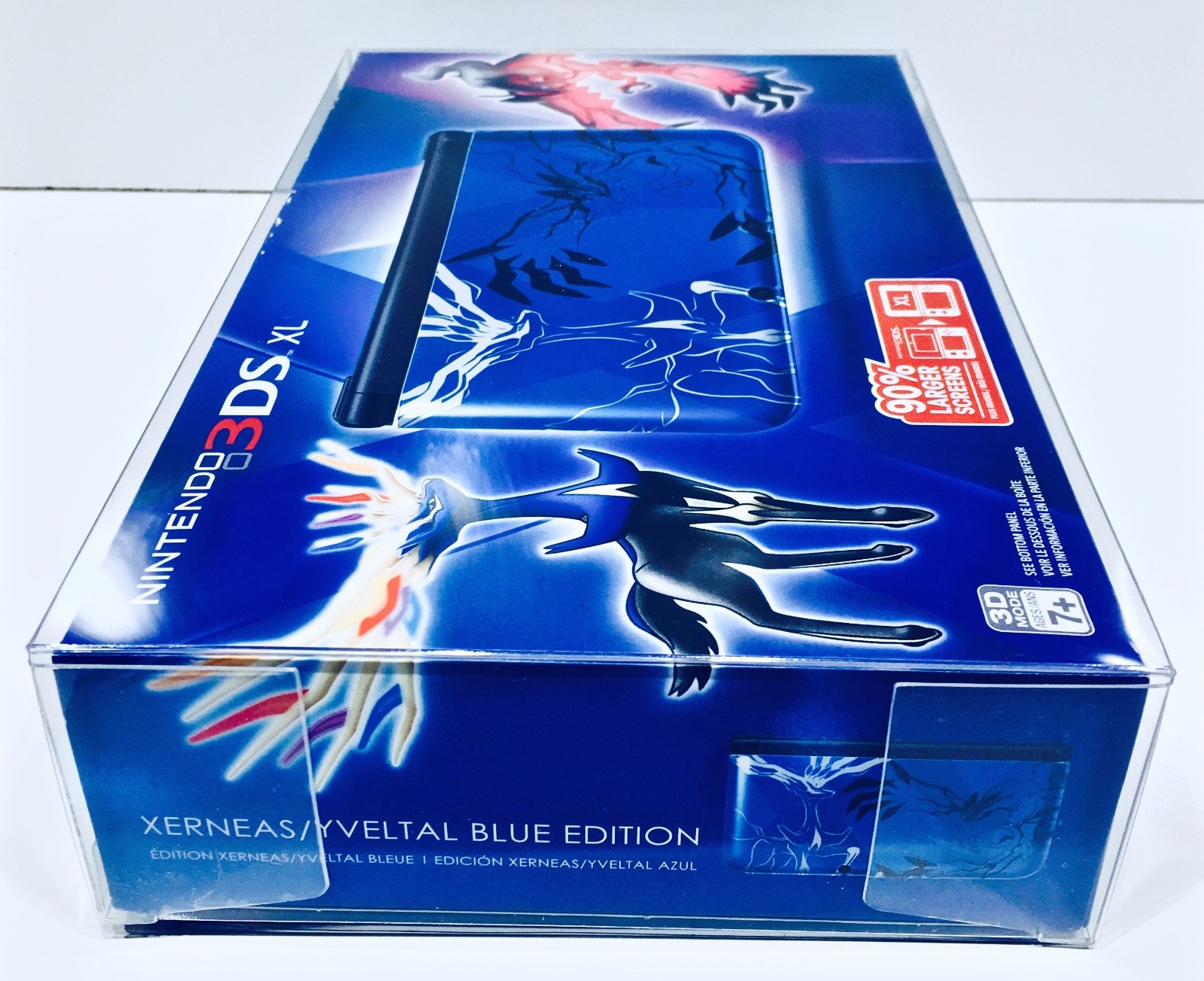 1 Box Protector ORIGINAL NINTENDO 3DS XL. NTSC SIZE ONLY! Custom Clear ...