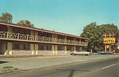 Postcard Longhorn Motel 411 S.W. Dorion Pendleton Oregon | eBay