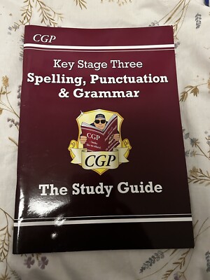 CGP Key Stage three Spelling Punctuation and Grammar Study Guide (KS3 ...