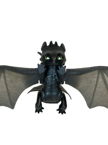 2014 DWA How To Train Your Dragon Toothless Night Fury Lunge Attack Toy ...