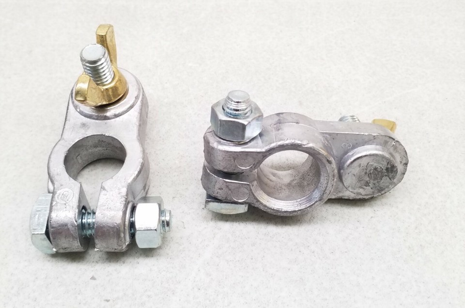 00149 Deka Marine Battery Post Terminals With 5/16 Stud & Wing Nut -Qty ...