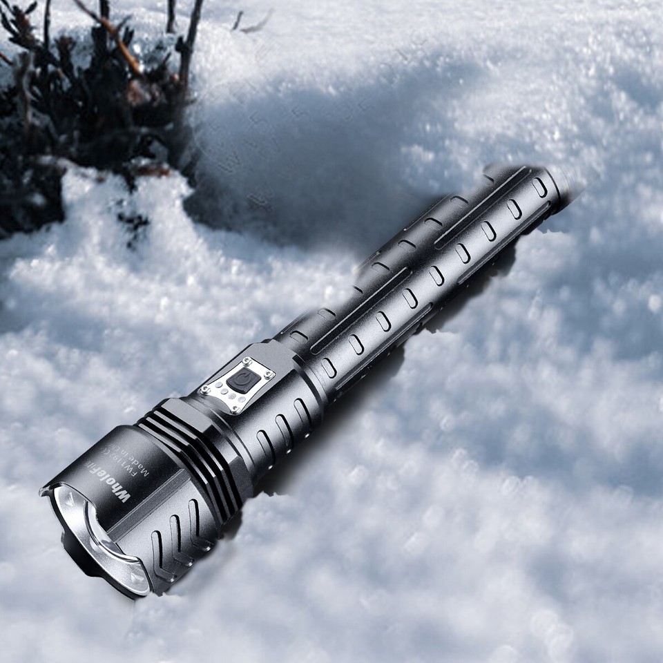 1000000LMS Super Bright P90 LED Flashlight Rechargeable Tactical Zoom ...