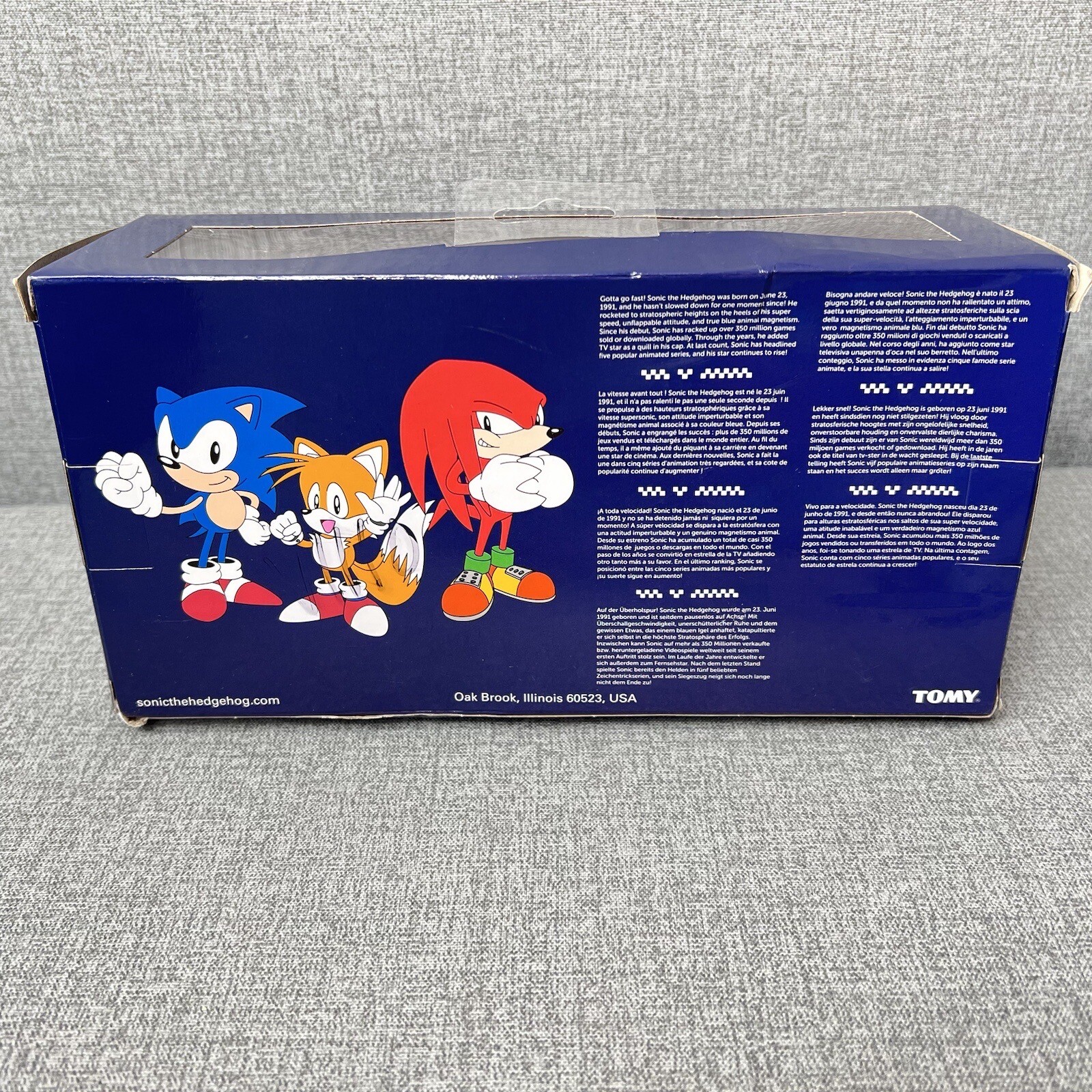 Tomy Pixelated Sonic The Hedgehog Sonic Boom Classic Knuckles Tails ...