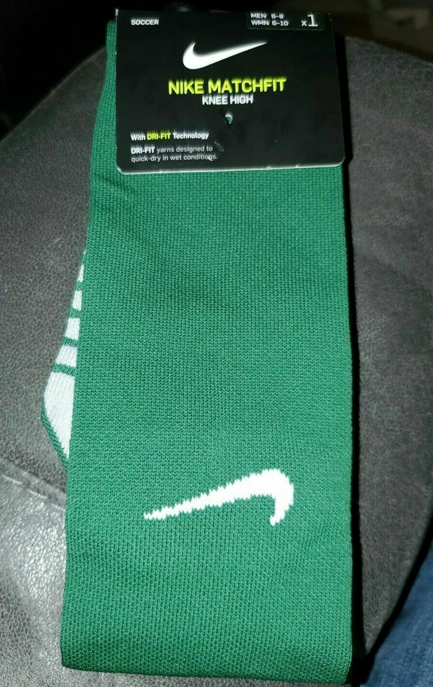 New Nike Matchfit Soccer Futbol Socks Mens Sizes + Colors - Knee High ...
