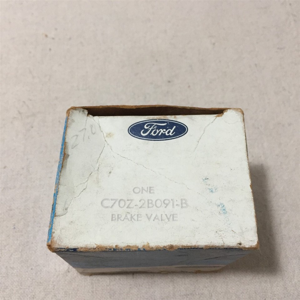 1967 FORD FAIRLANE NOS VALVE BRAKE PRESSURE C7OZ-2B091-B | eBay