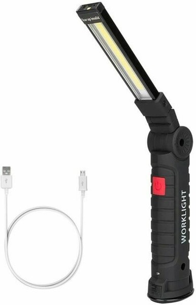 Parkside LED COB Lampada Torcia Lavoro Portatile - Nero | Acquisti ...