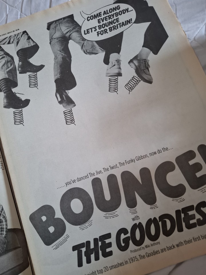 RECORD MIRROR Magazine 29 MAY 1976 Bryan Ferry Slik Sabbath Keith Moon ...