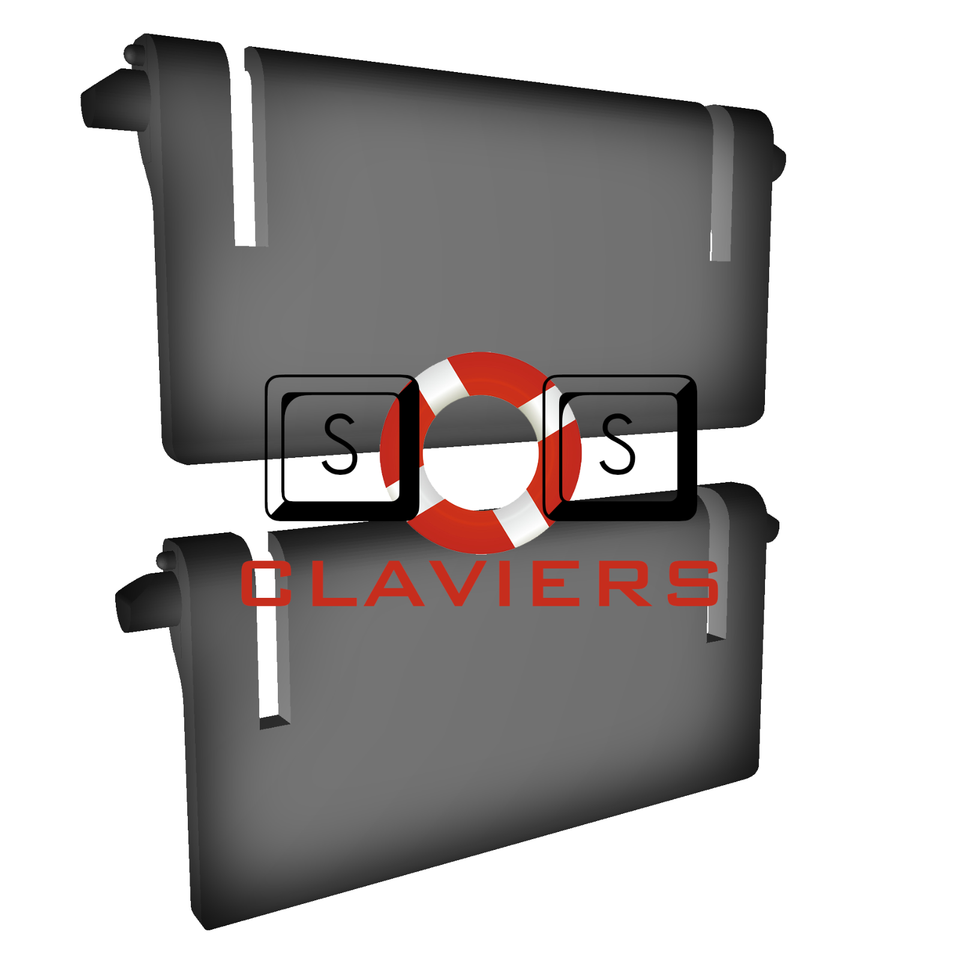 Microsoft Wireless 1000 Keyboard Spare Replacement Tilt Leg Stand Foot ...