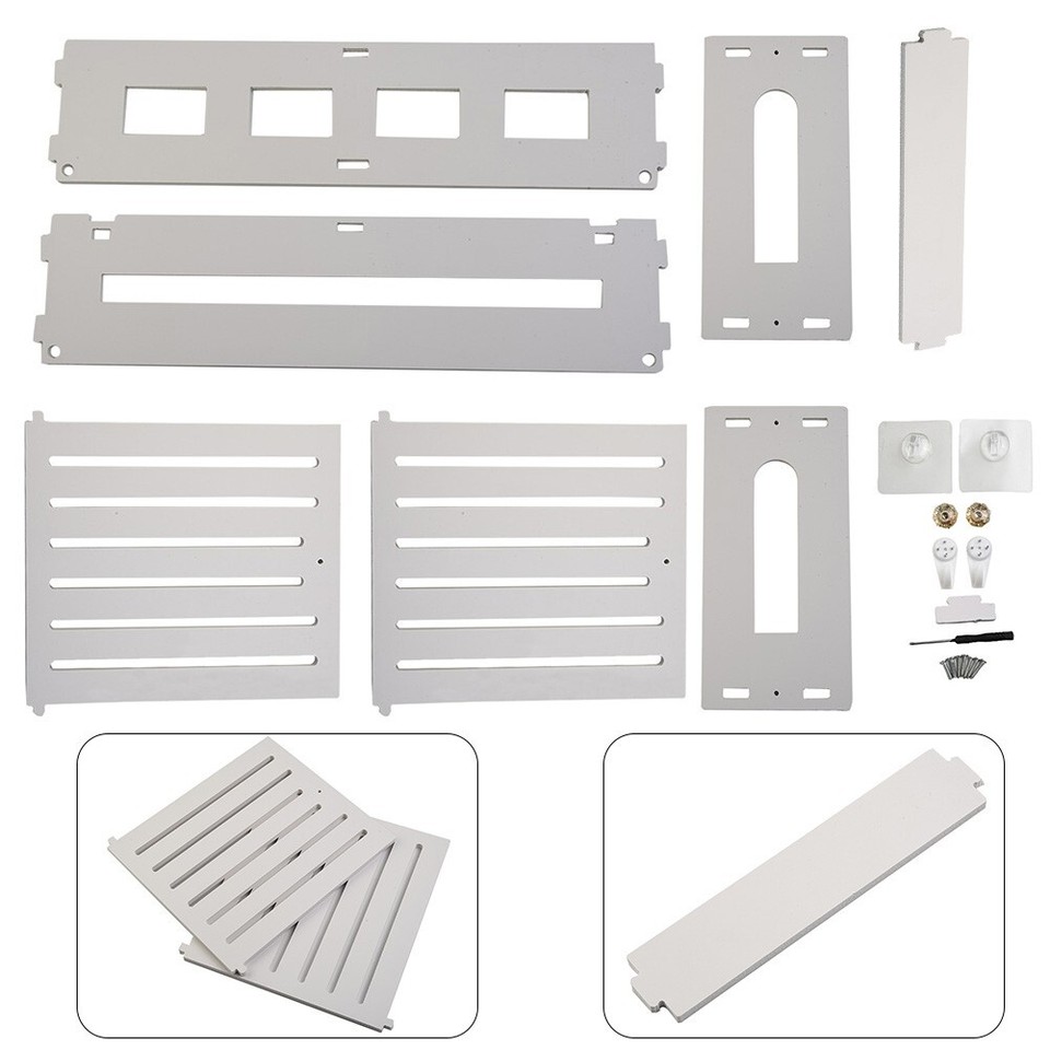 Wifi Router Rack Shelf Storage Wall Mounted Wireless Bracket Home Decor ...