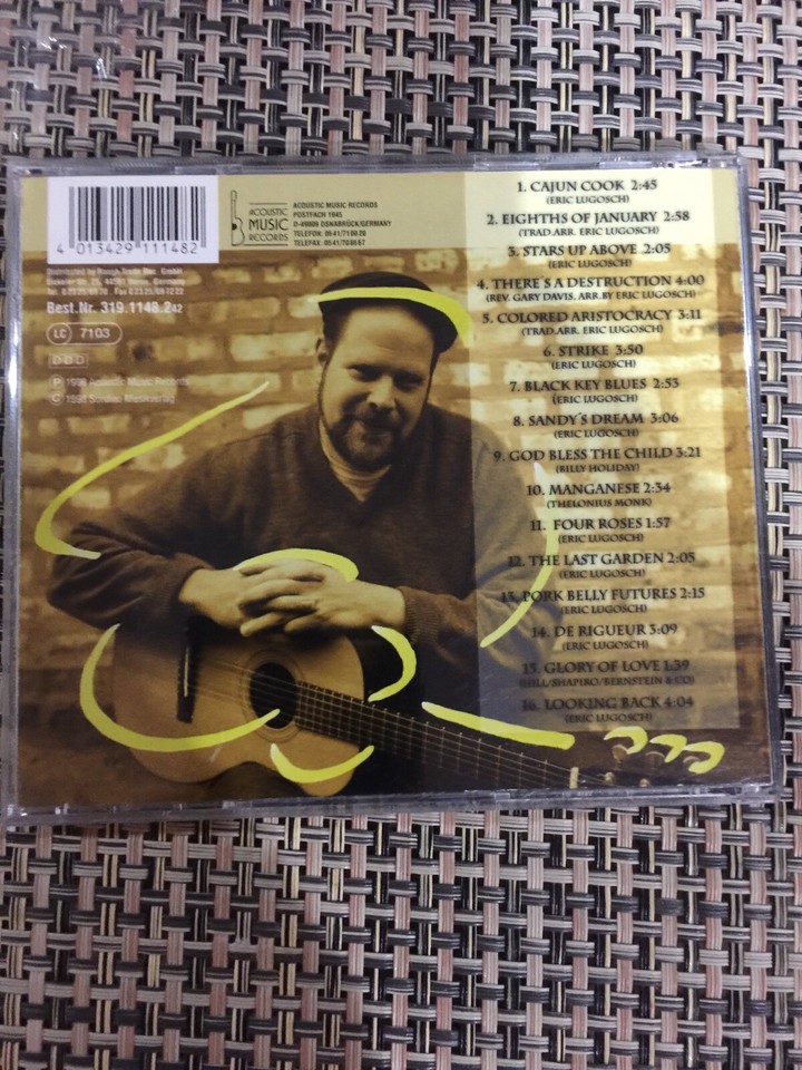 Eric Lugosch "Black Key Blues" IMPORT cd LIKE NEW CONDITION | eBay