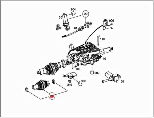 Genuine MERCEDES Cls A207 C204 C207 C218 S204 S212 W204 Rs boot ...