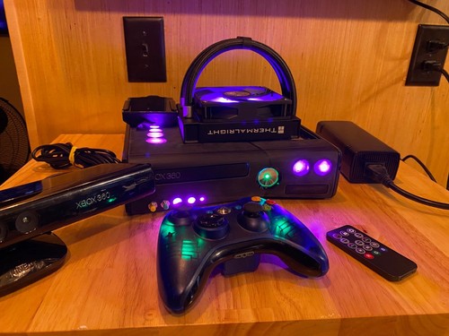 RGH 3 Xbox 360 | WATER COOLED | Trinity | 2.5 TB | Custom LEDs | LOADED | eBay
