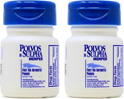 Polvos de Sulpha First aid Sulpha. Pack of 2 | eBay