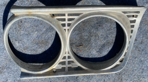 1963 Ford Galaxie Left Front Headlight Bezel Molding Used Good overall ...